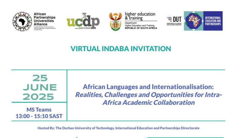 APUA Hosts Virtual Indaba on African Languages and Internationalisation - UWC | International ...